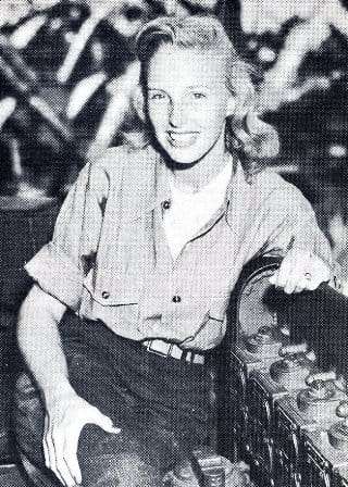 Candy Jones Yank Pin Up and Model Candy Jones