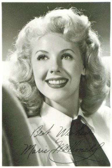 Marie McDonald: WWII YANK Magazine Pin Up 25 Aug 1944