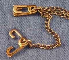 Original WWII m1940 Dog Tag Chain - World War II Dog Tag Chain